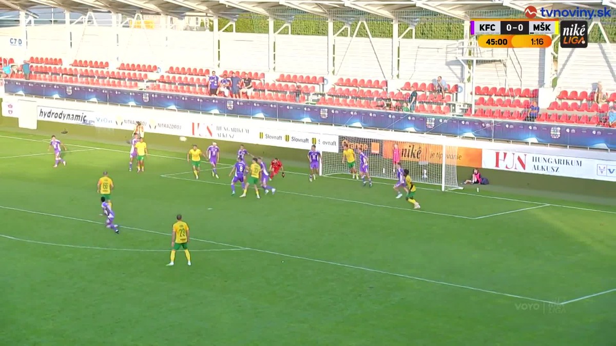 Komárno - Žilina 1:3 | 8. kolo | TVNOVINY.sk