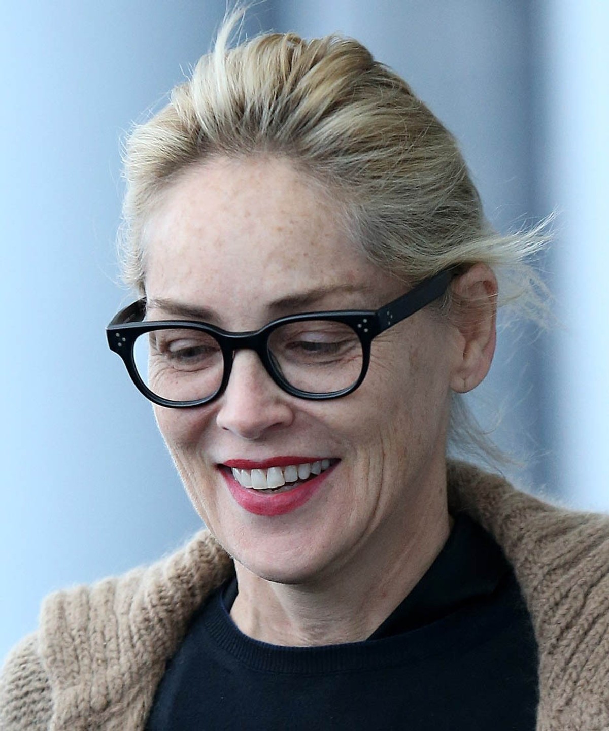 Krásna aj bez líčidiel. Prirodzená Sharon Stone | TVNOVINY.sk