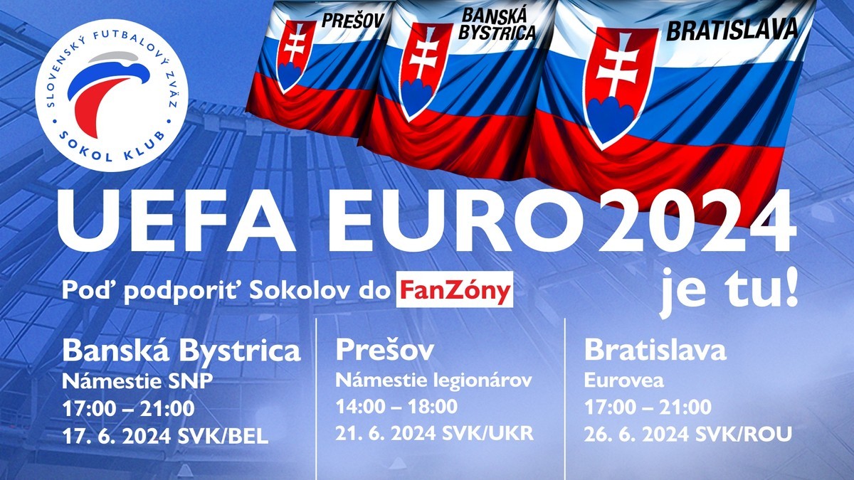 Atmosféru Eura môžeš zažiť aj na Slovensku. Príď podporiť reprezentáciu do fanzón | TVNOVINY.sk