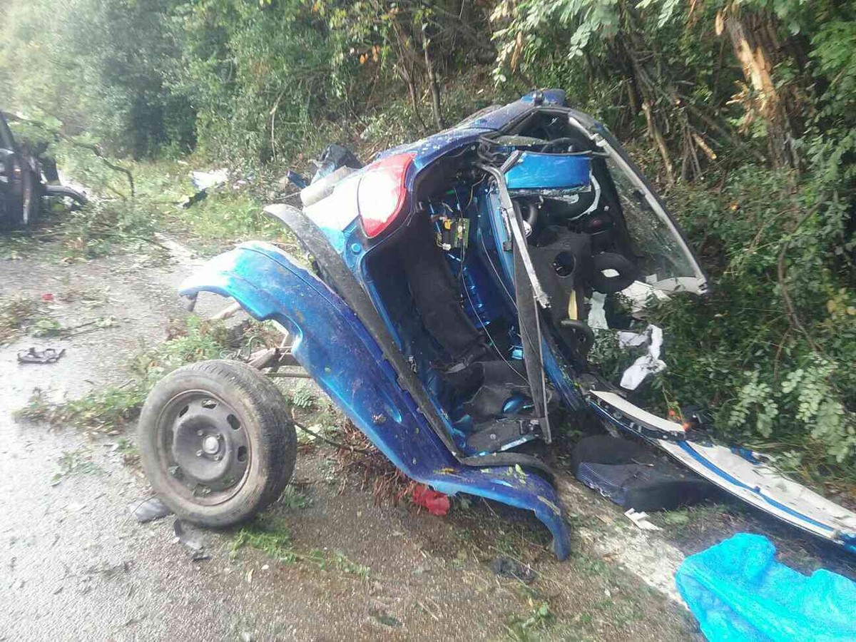 Vážna nehoda pri Turčianskych Tepliciach: Auto roztrhlo na polovicu ...