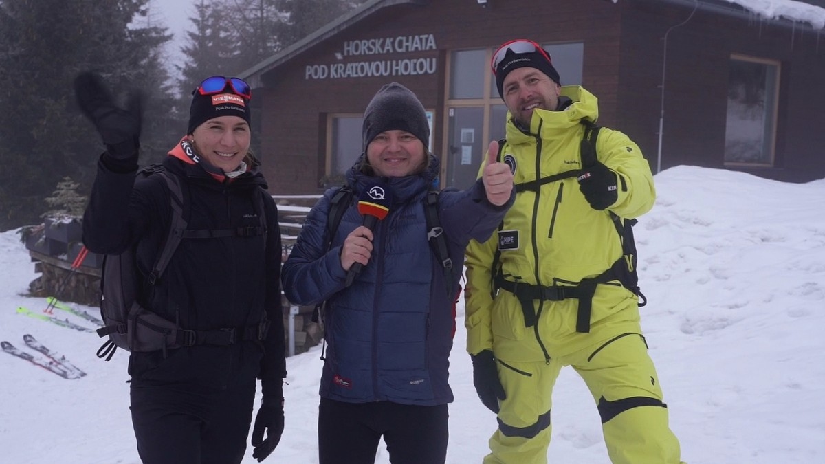 Ján Tribula pozval na skialpinistickú túru Nasťu Kuzminovú s manželom ...