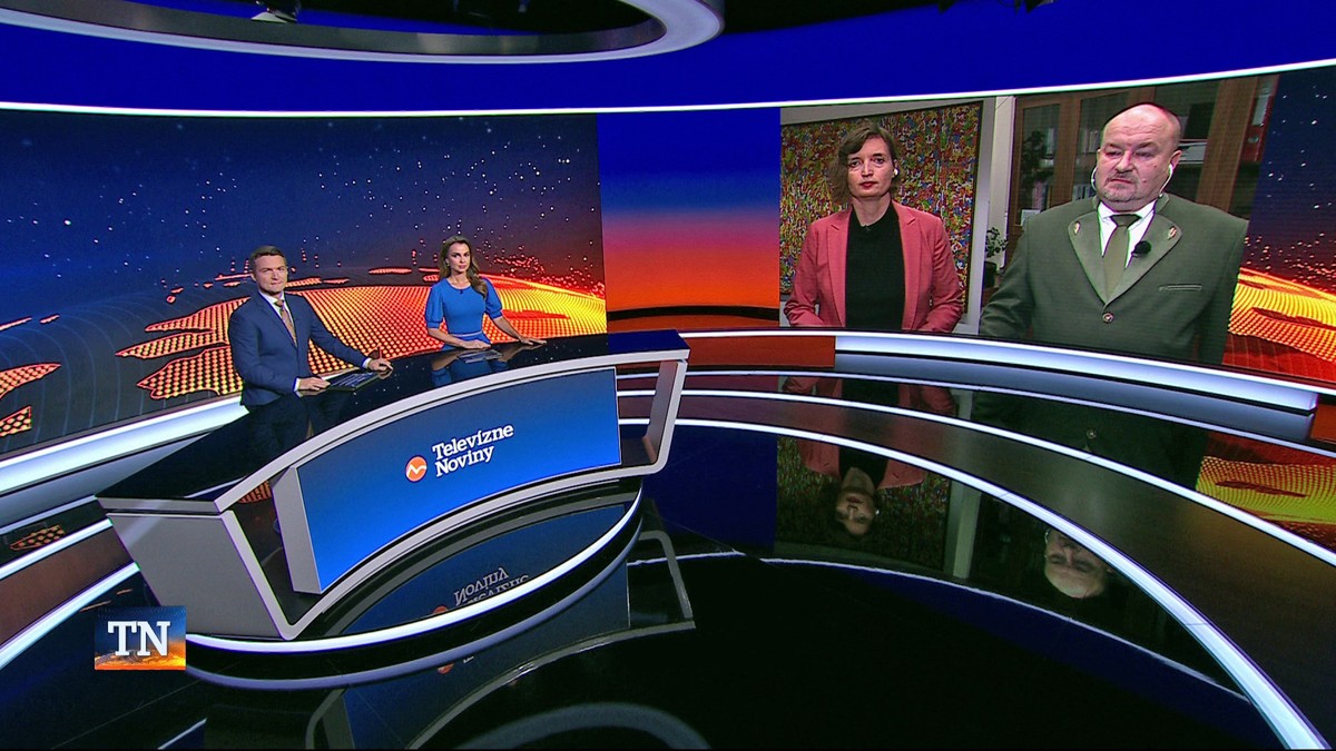Televízne noviny so vstupom Huliaka a Plavákovej s jesenným rekordom ...