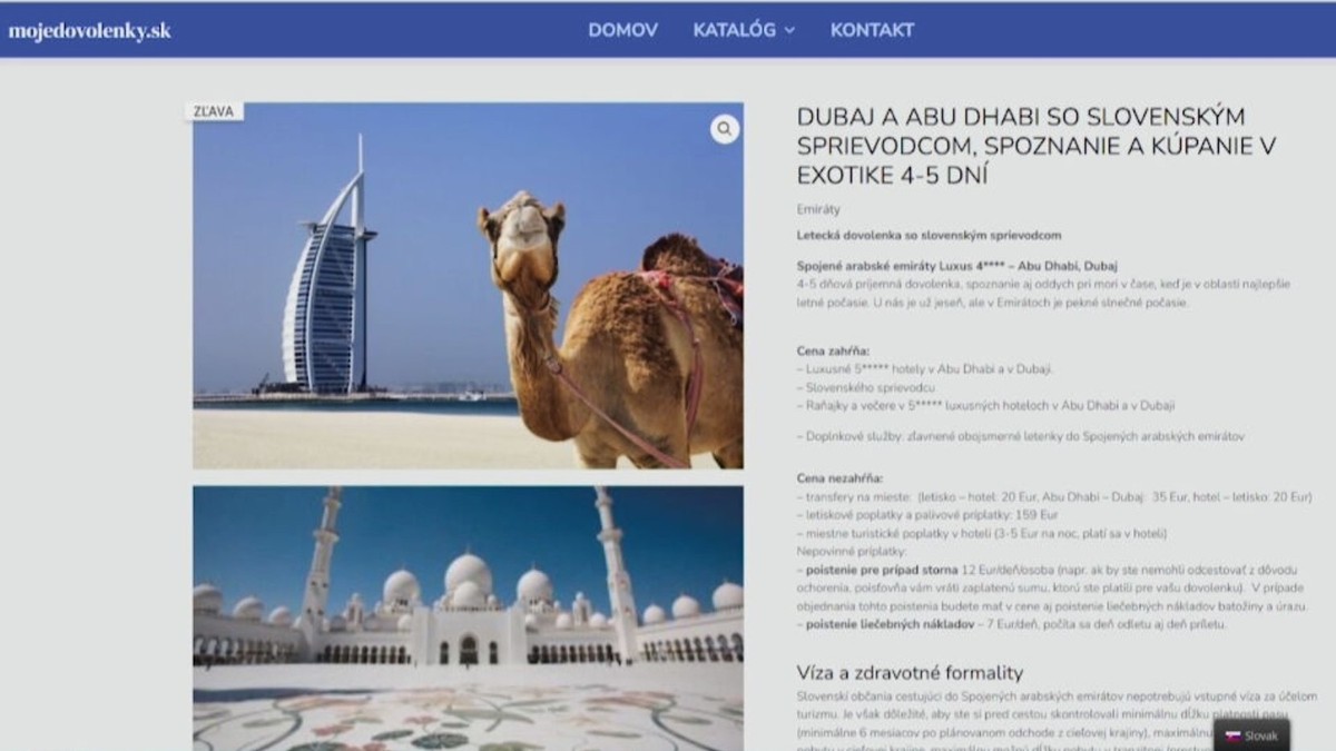 Namiesto dovolenky v Dubaji zrejme podvod. Manželom z Prešova zájazd stornovali, peniaze im ale ...